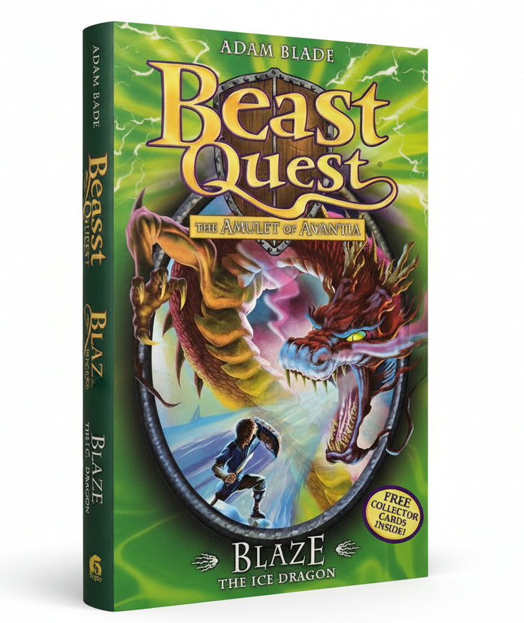 The Beast Quest - Blaze The Ice Dragon By Adam Blade – The Indian Book ...