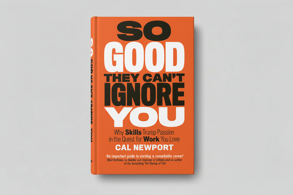 SO GOOD THEY CAN'T IGNORE YOU By Cal Newport (Hardcover) – The Indian ...