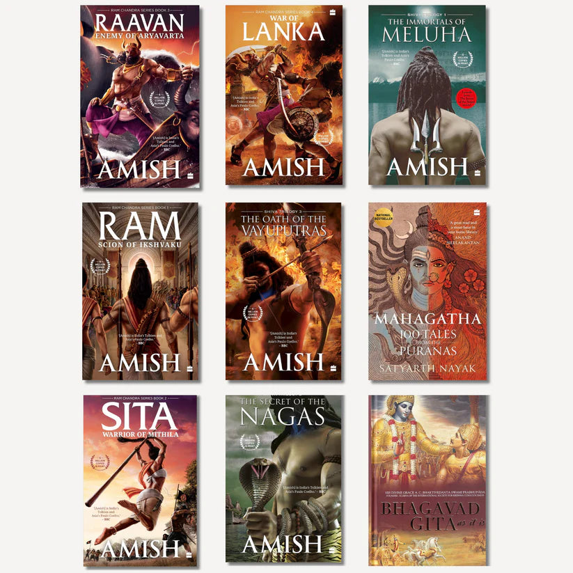 INDIAN Mythology Combo of 9 Books – The Indian Book Store