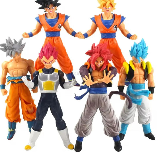 DBZ : 6pcs Set - 18cm Action Figure – The Indian Book Store