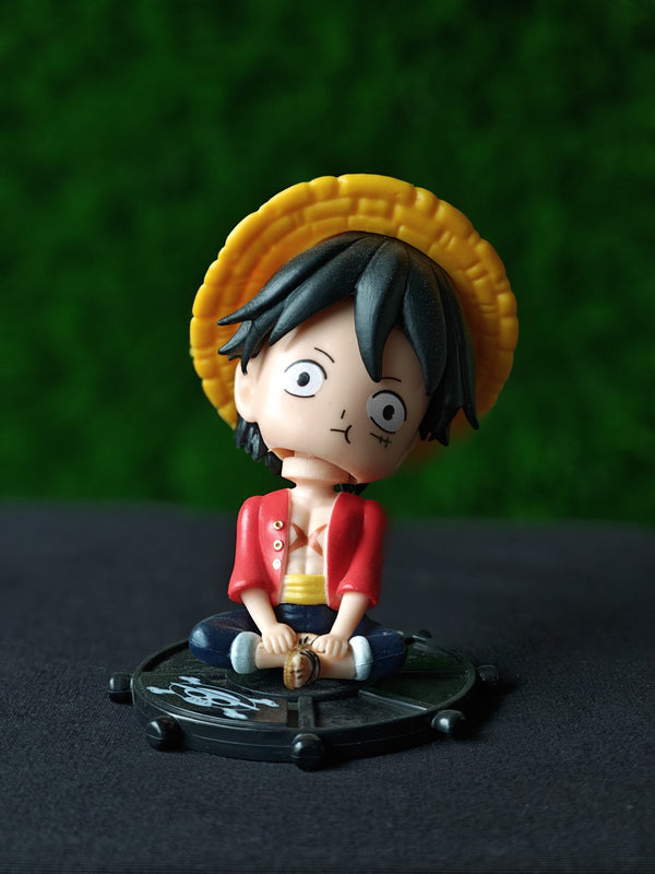 One Piece : Luffy Bobblehead Mini - Action Figure – The Indian Book Store