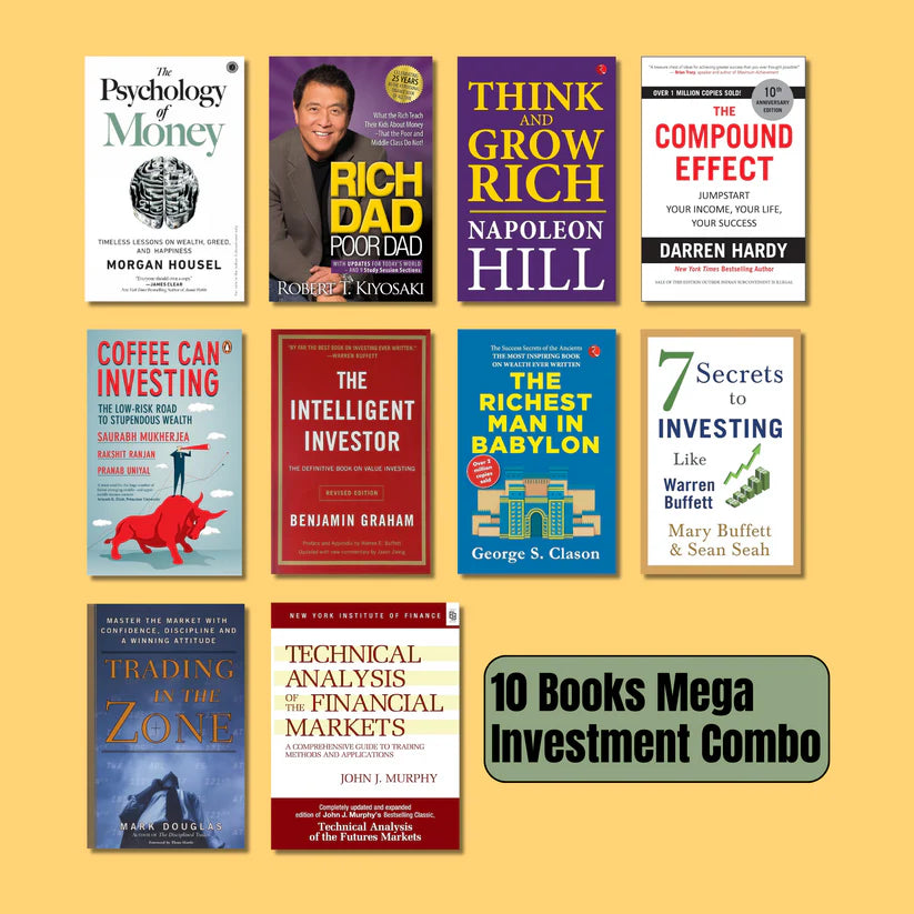 [Combo] Mega Investment Set of 10 Books (Paperback) – The Indian Book Store