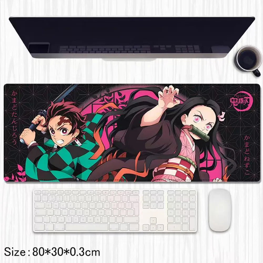 High Quality Nezuko-Tanjiro Desk Mat – The Indian Book Store