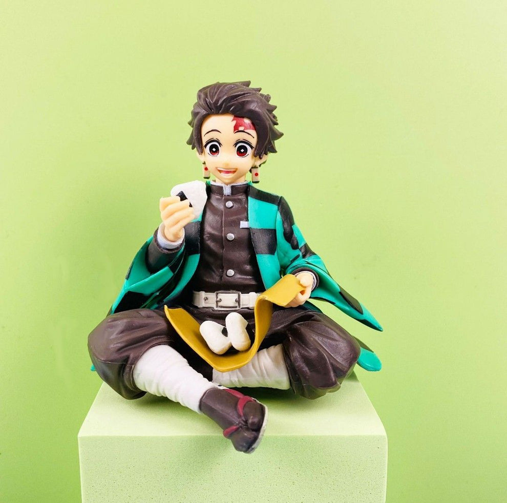Demon Slayer : Tanjiro Kamado Sitting - Action Figure 11cm – The Indian ...